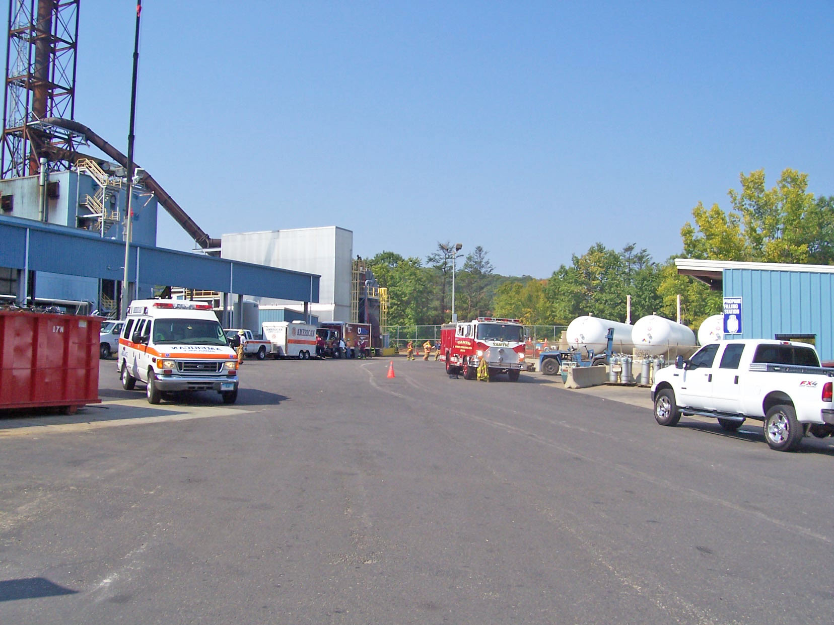 Copperoxidefire092607